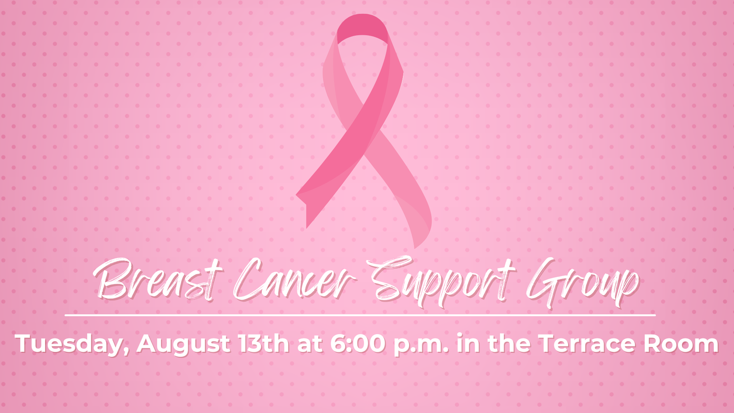 Breast Cancer Support Group — Saint Stephen's Episcopal Church