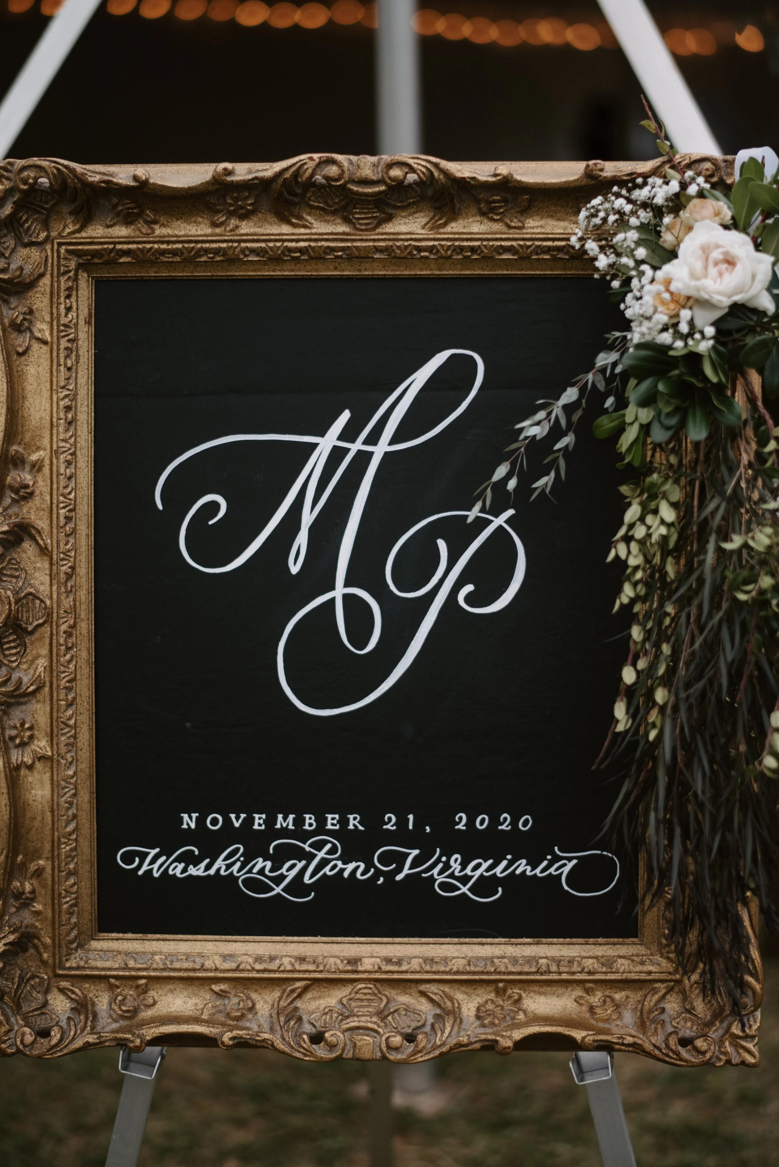 Calligraphy Signs — Loria Letters Calligraphy + Design for Weddings and ...
