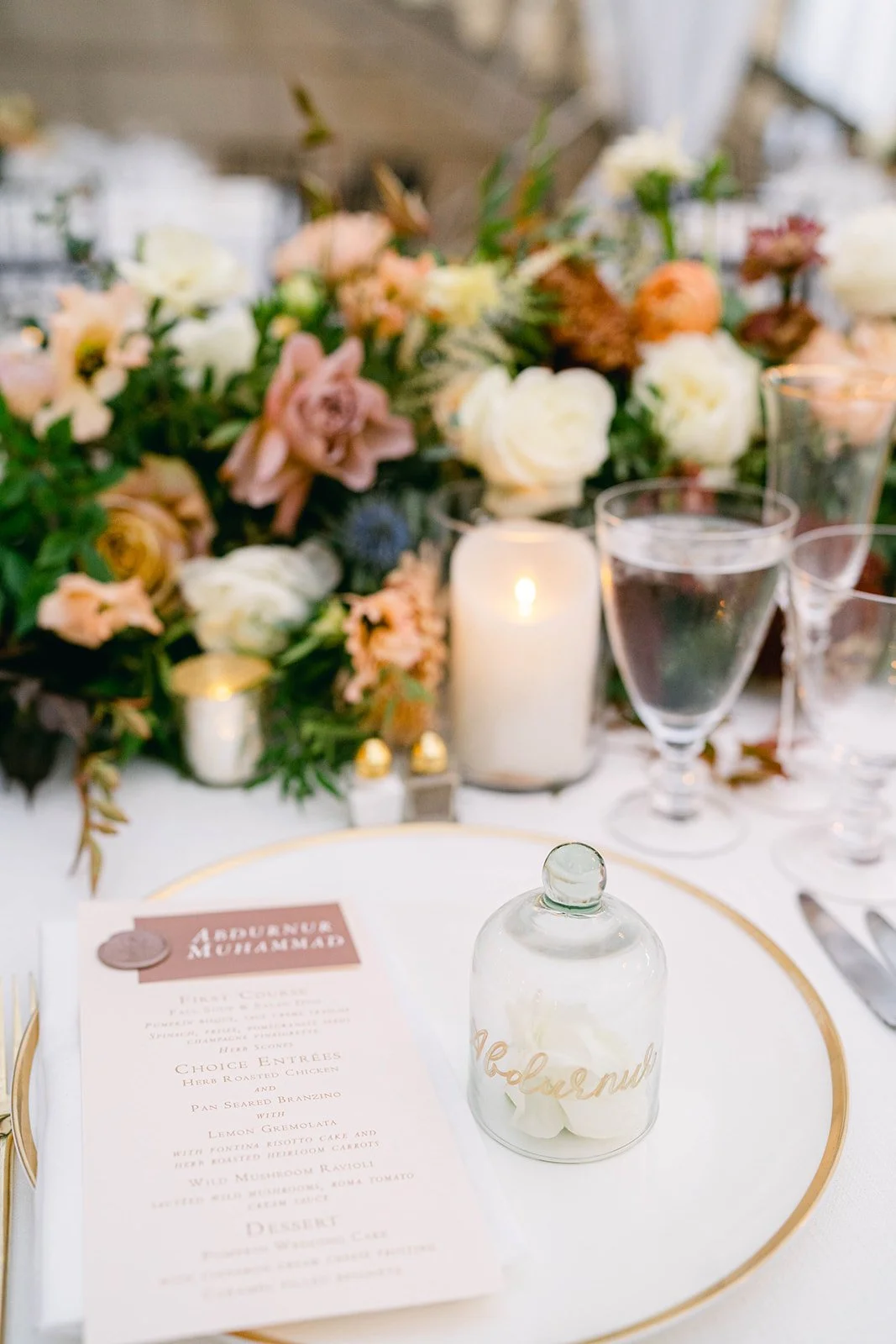 Menus and Tabletop — Loria Letters Calligraphy + Design for Weddings ...