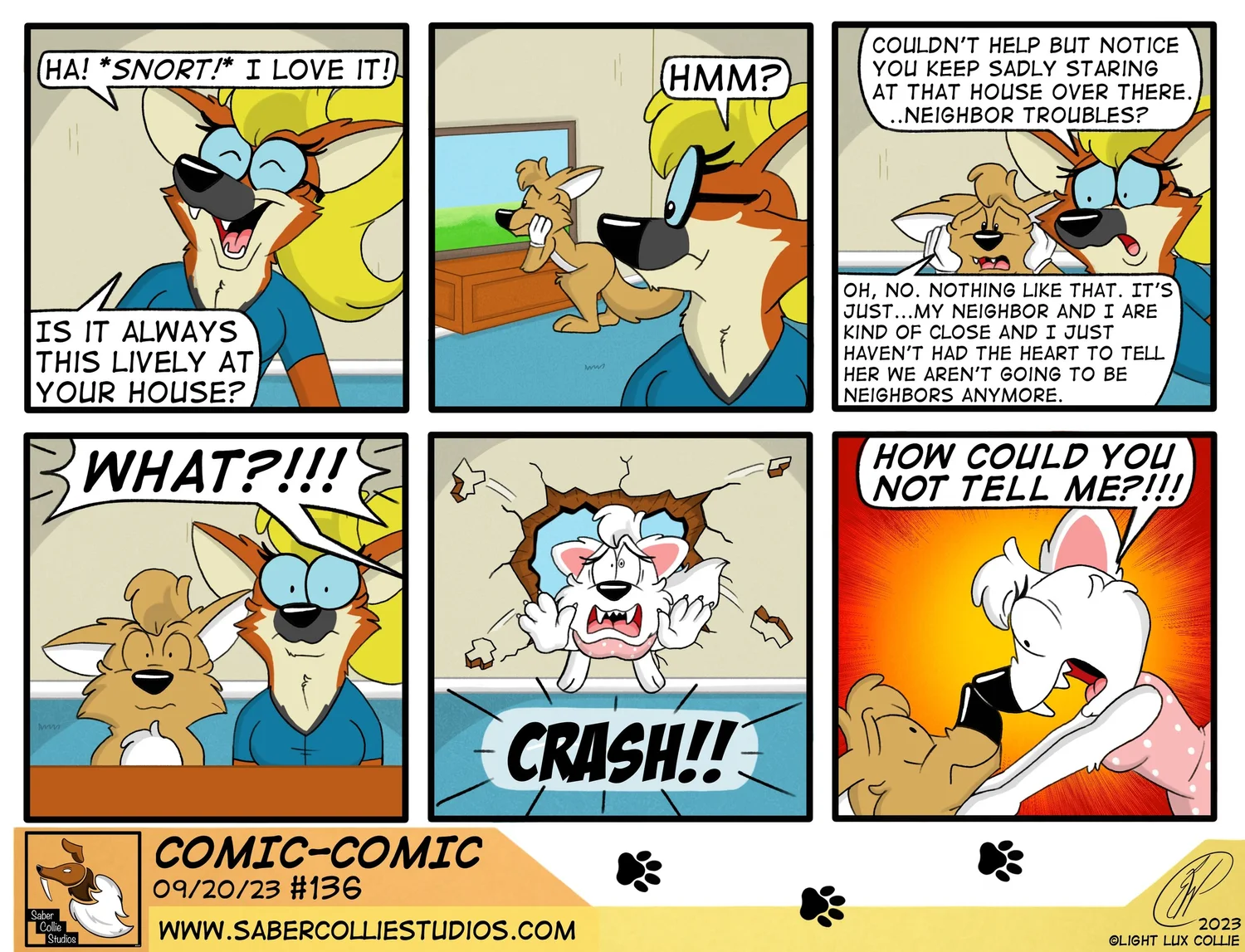 Comic-Comic — Saber Collie Studios
