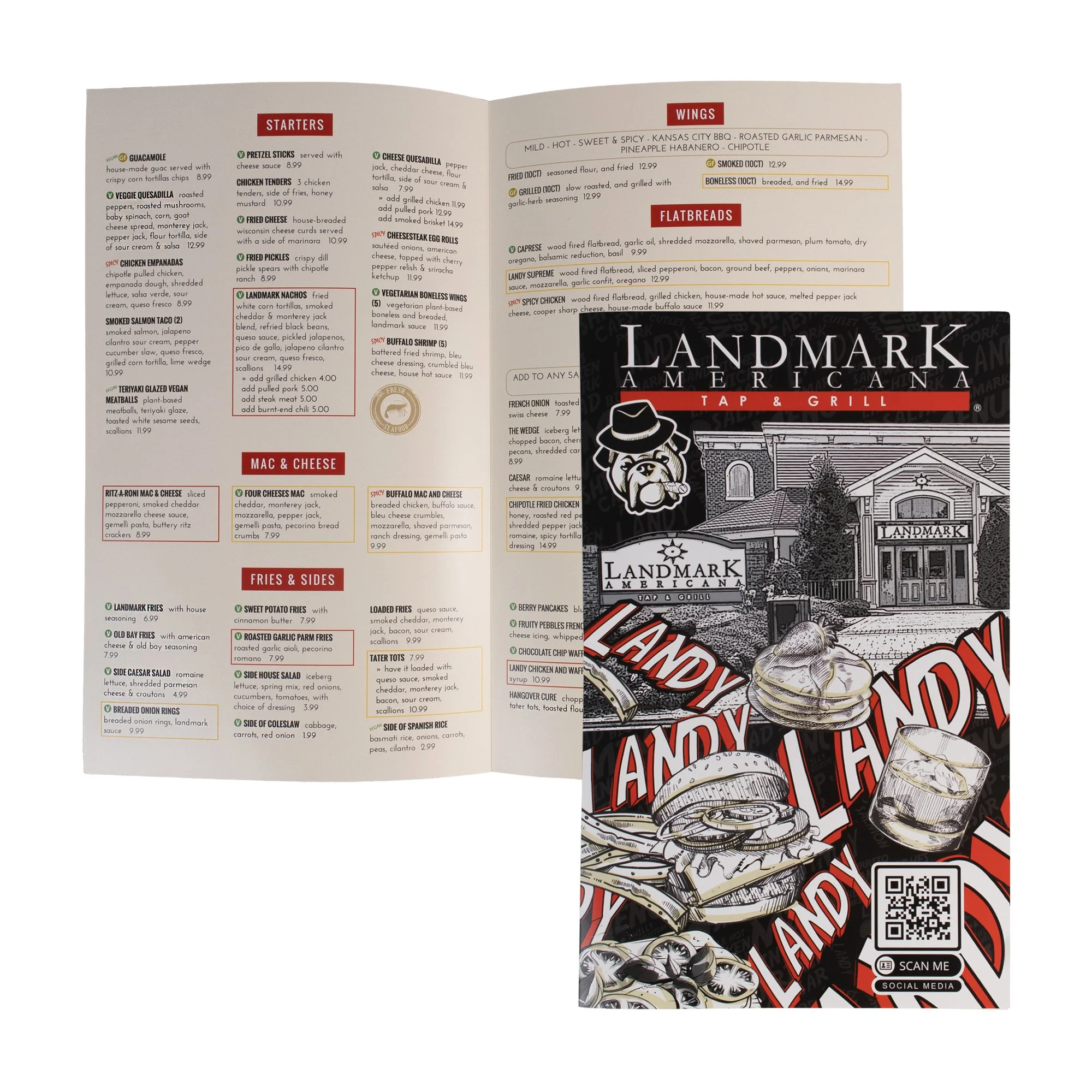 TEAR-PROOF AND WATERPROOF MENUS