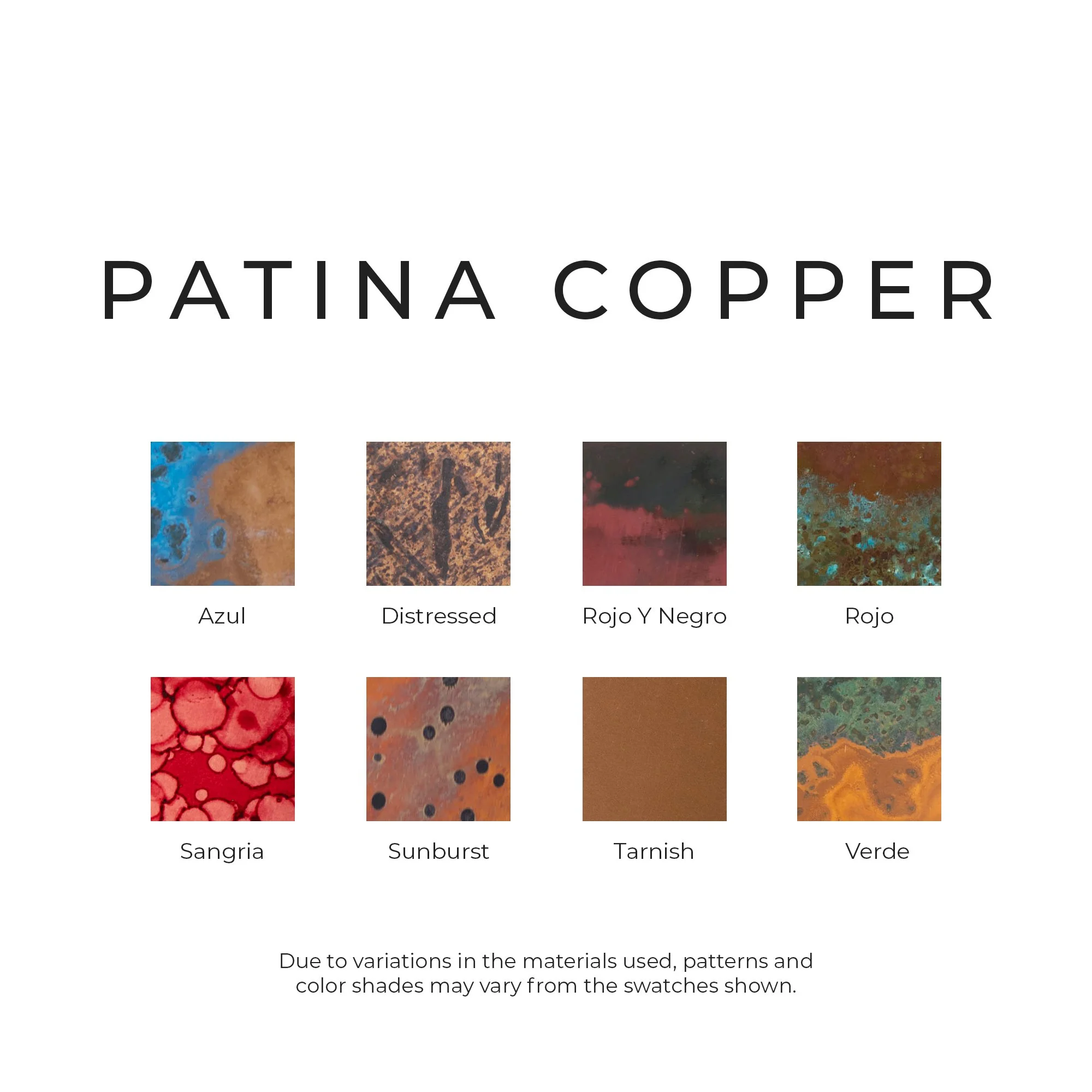 Patina Copper Menu Cover — Risch Menu Covers & More