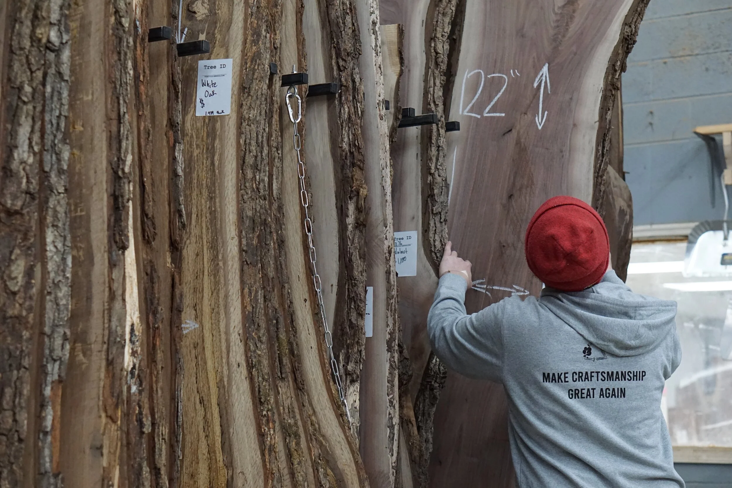 Local Lumber + Slabs — Carolina Urban