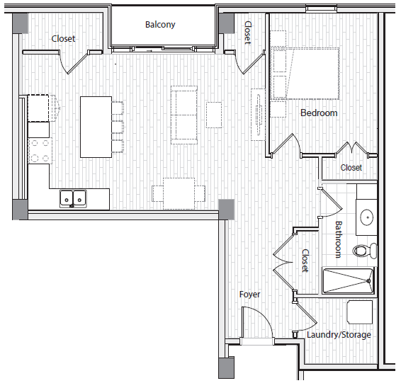 1 Bedroom Units - CAPITOL Suites — CAPITOL Suites