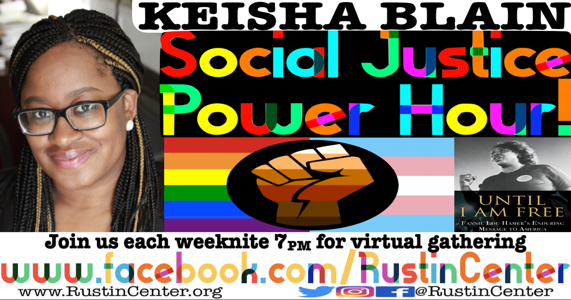 Dr. Keisha Blain * Social Justice Power Hour! — Bayard Rustin Center ...