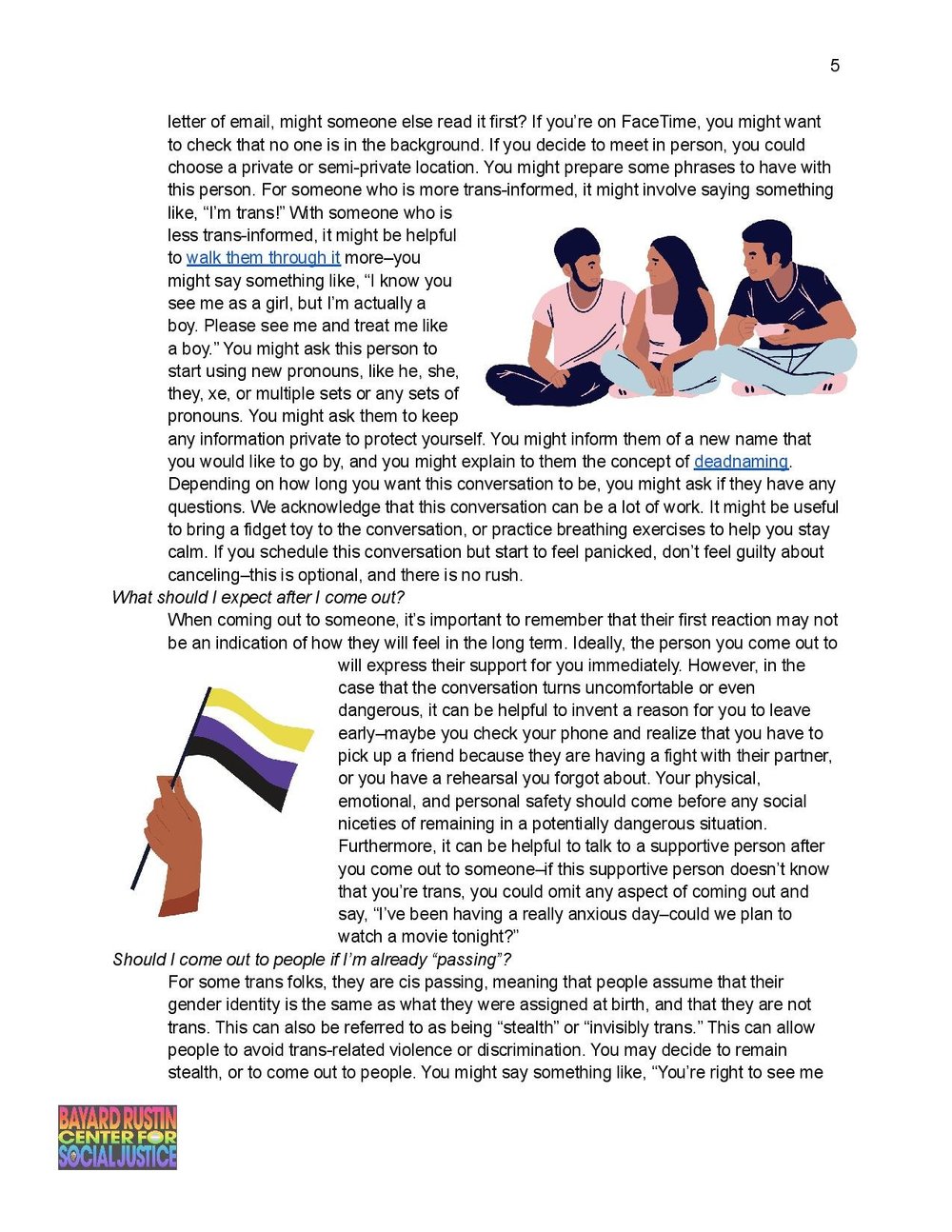 Trans Healthcare Roadmap — Bayard Rustin Center for Social Justice ...