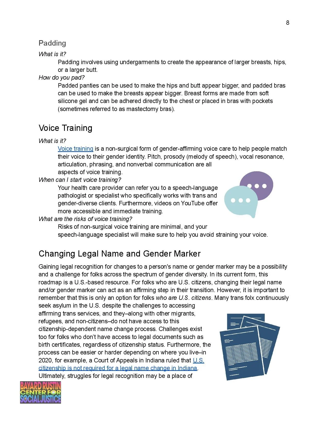 Trans Healthcare Roadmap — Bayard Rustin Center for Social Justice ...