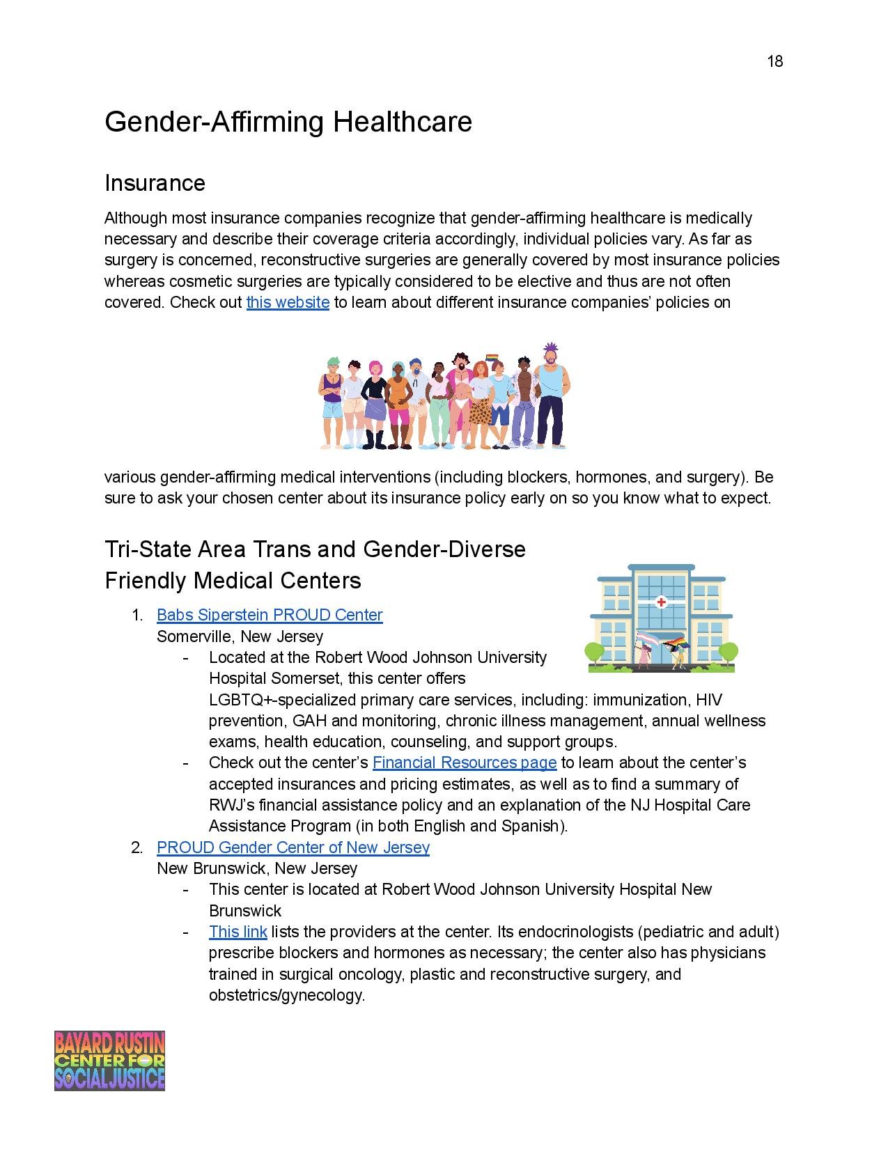 Trans Healthcare Roadmap — Bayard Rustin Center for Social Justice ...