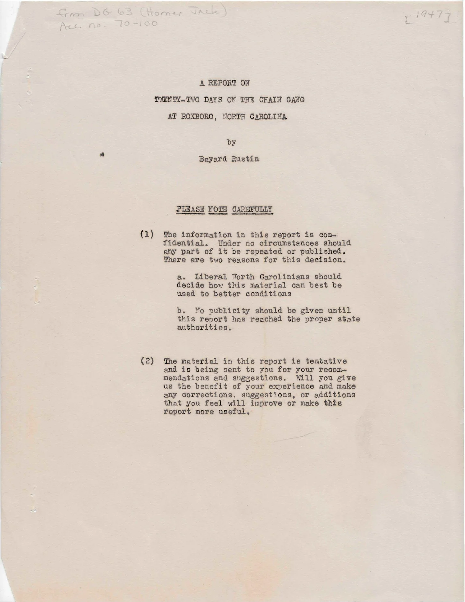 Bayard Rustin Queer History Archive — Bayard Rustin Center for Social ...