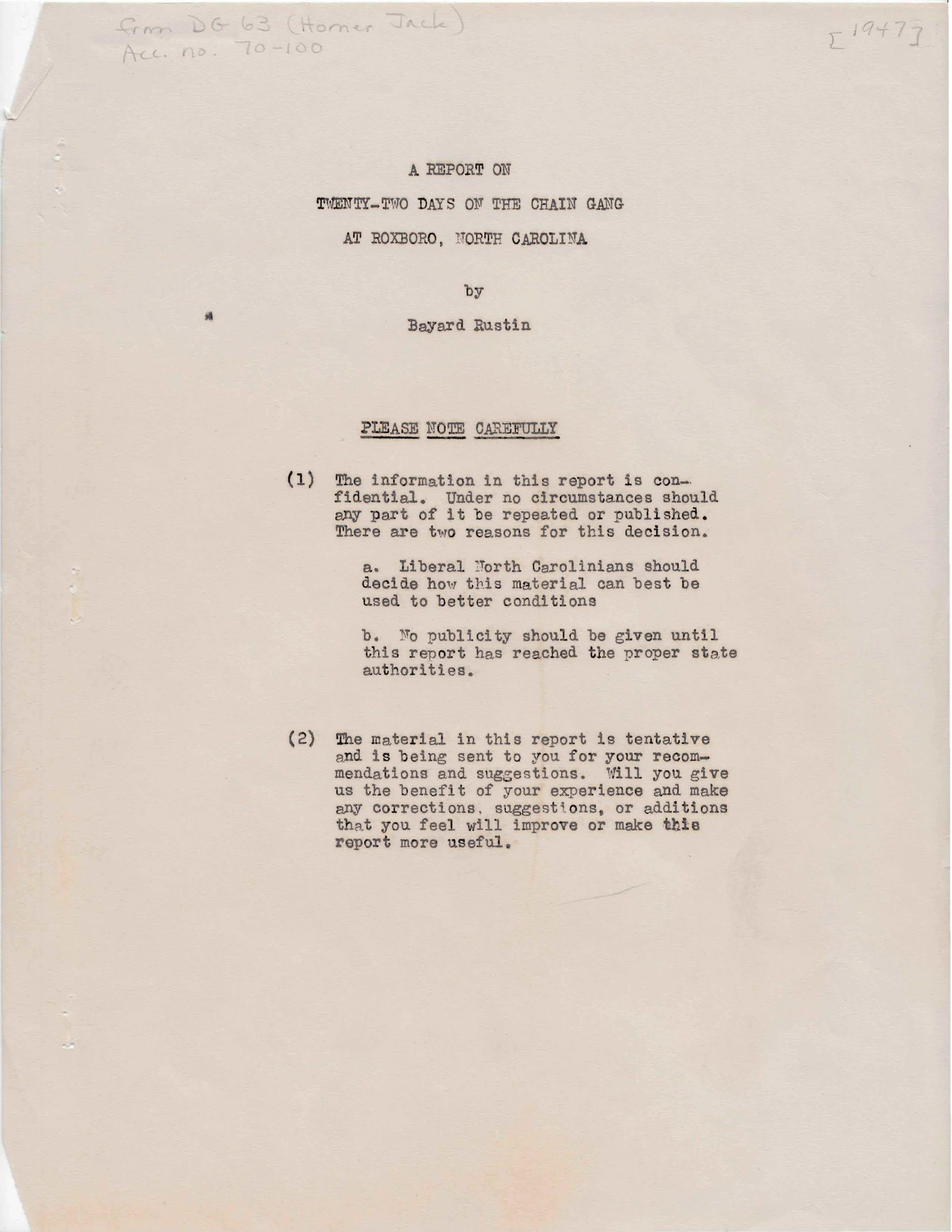 Bayard Rustin Queer History Archive — Bayard Rustin Center for Social ...