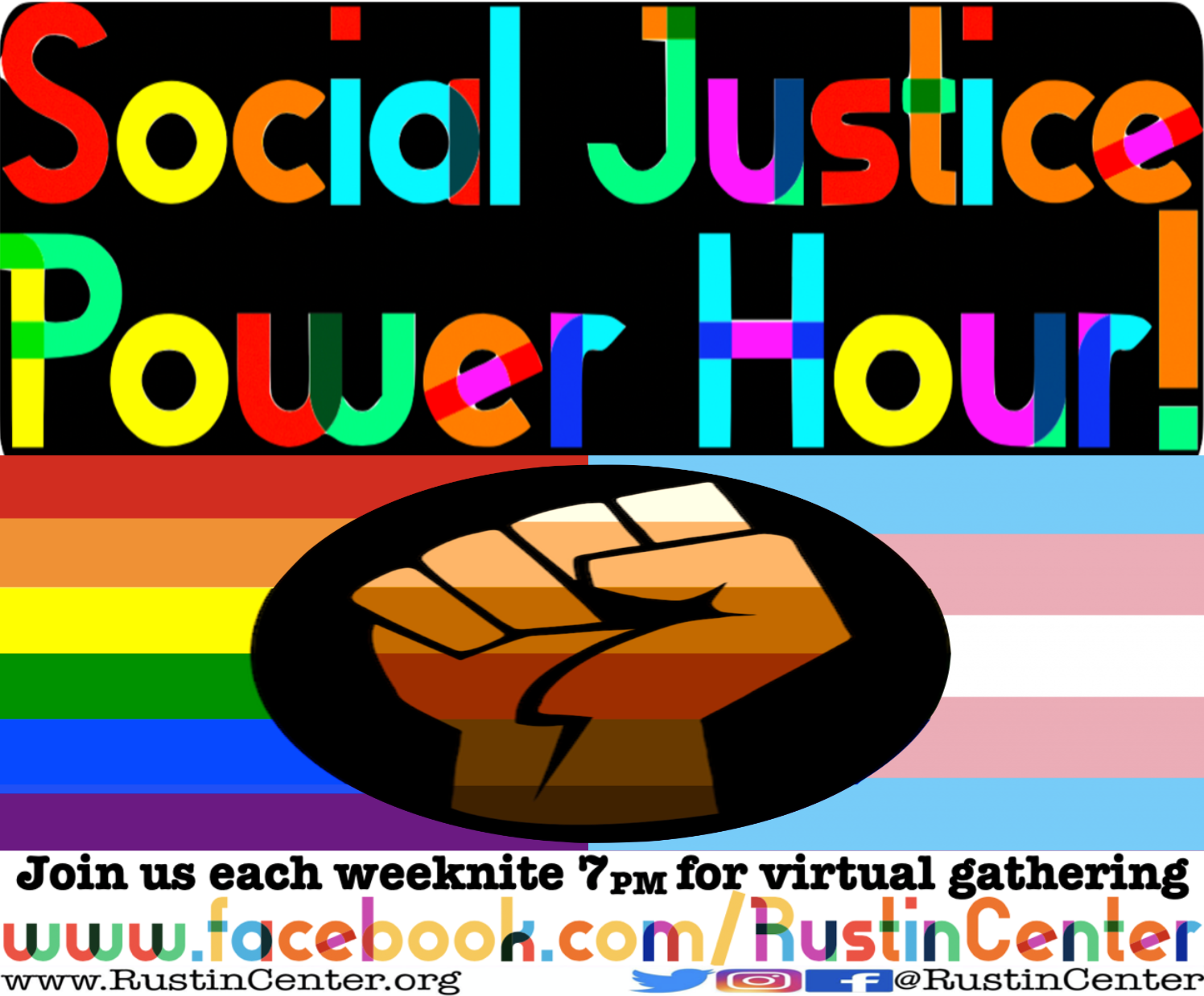 SOCIAL JUSTICE POWER HOUR! — Bayard Rustin Center for Social Justice ...