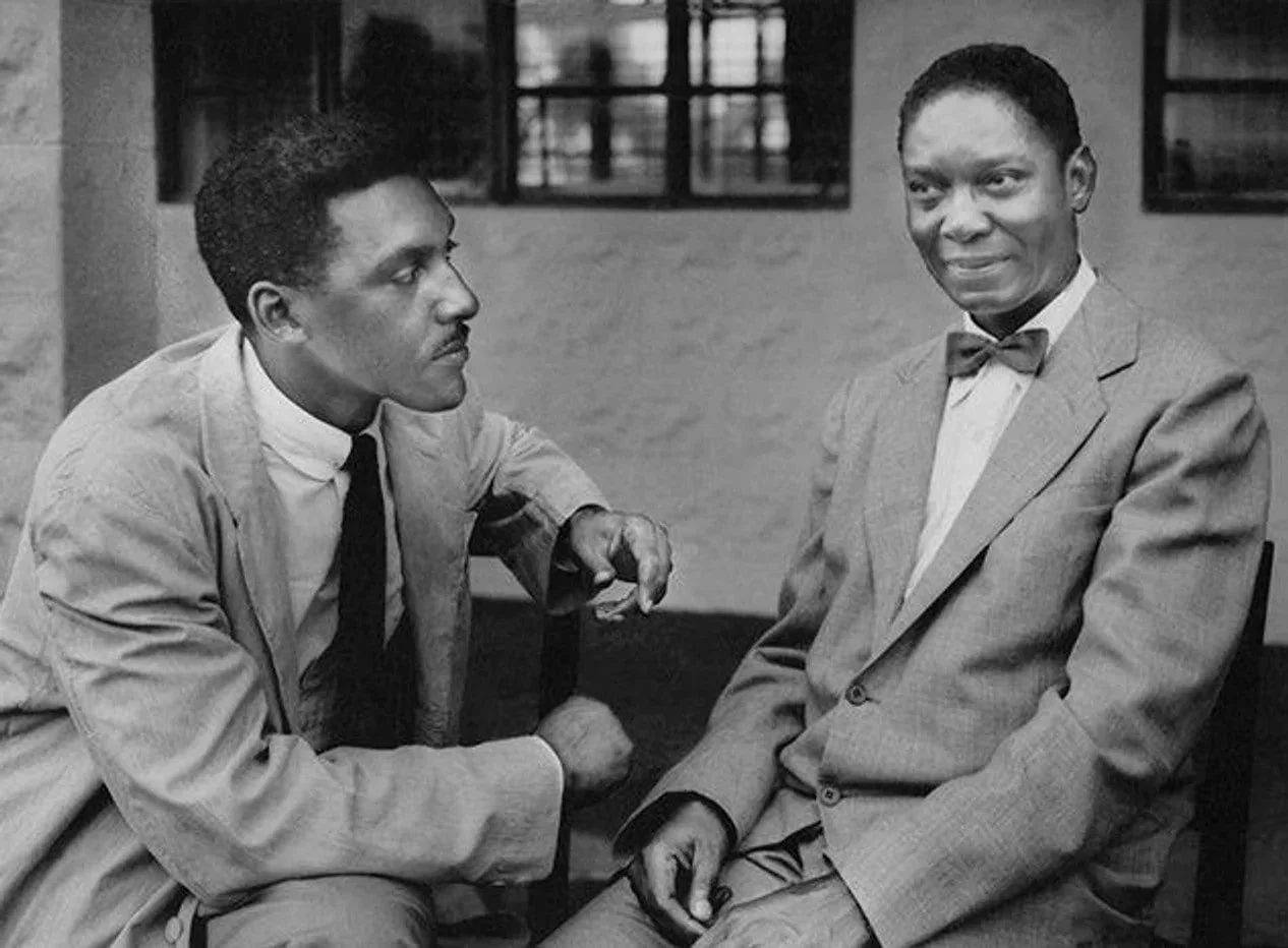 Bayard Rustin and Nnamdi Azikiwe, Nigeria, 1952 — Bayard Rustin Center ...