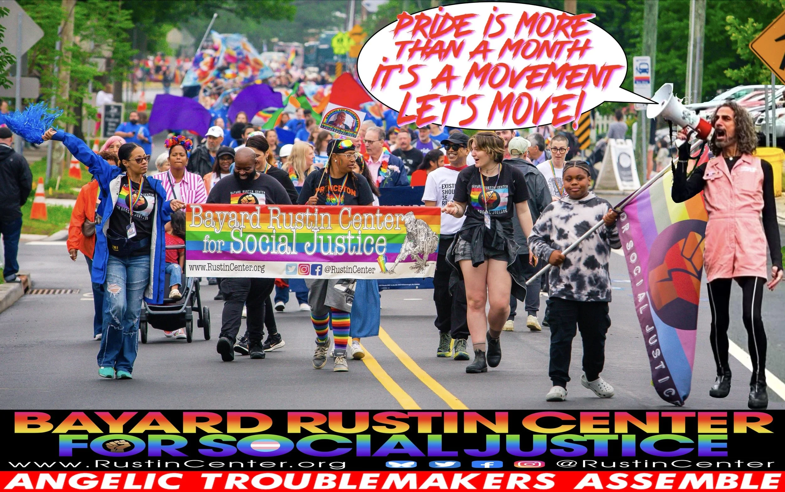 BRCSJ PRIDE '26 * PRIDE SAVES LIVES! 🌈🏳️‍⚧️ ️ — Bayard Rustin Center ...