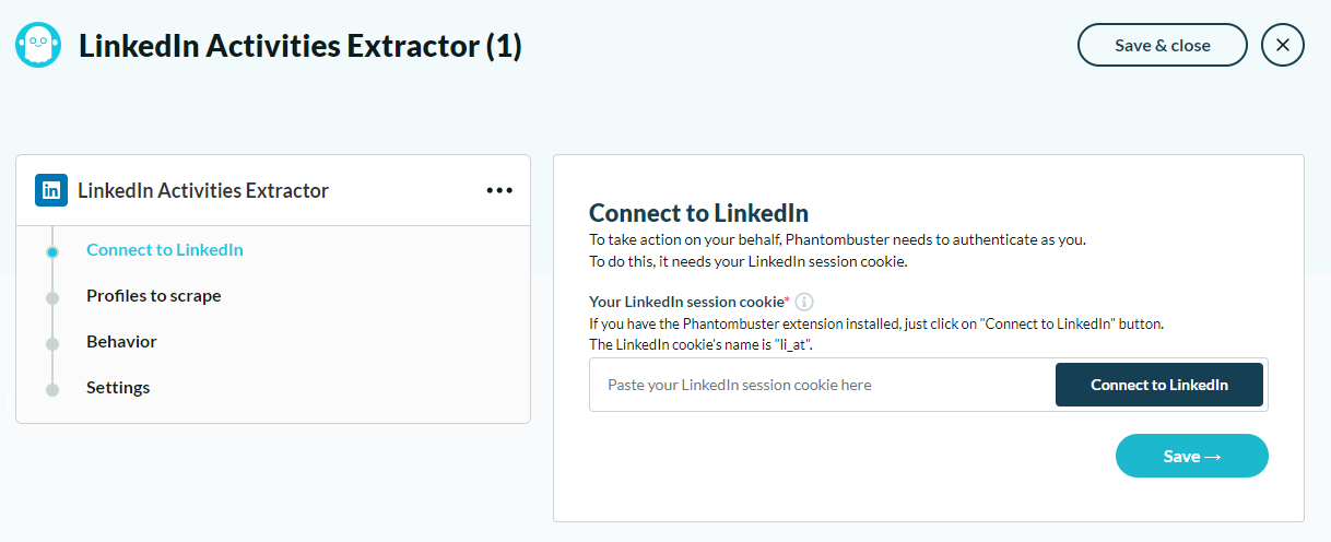 How to Automatically Track Your LinkedIn Activities — BE Lean