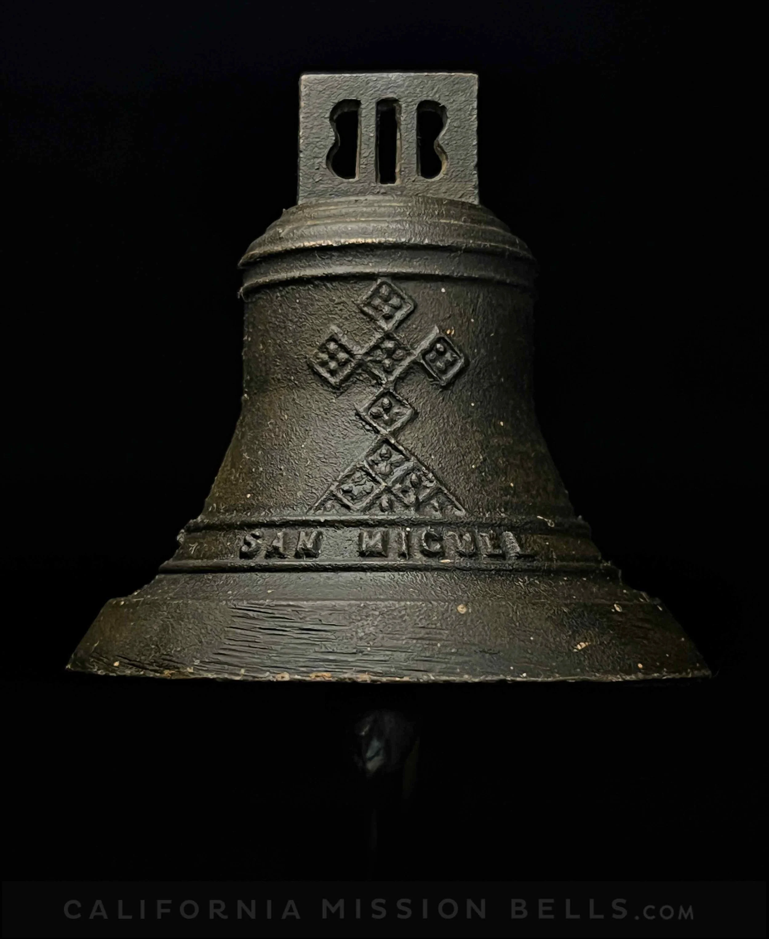 Mission San Miguel Arcángel Bell Souvenir — California Mission Bells