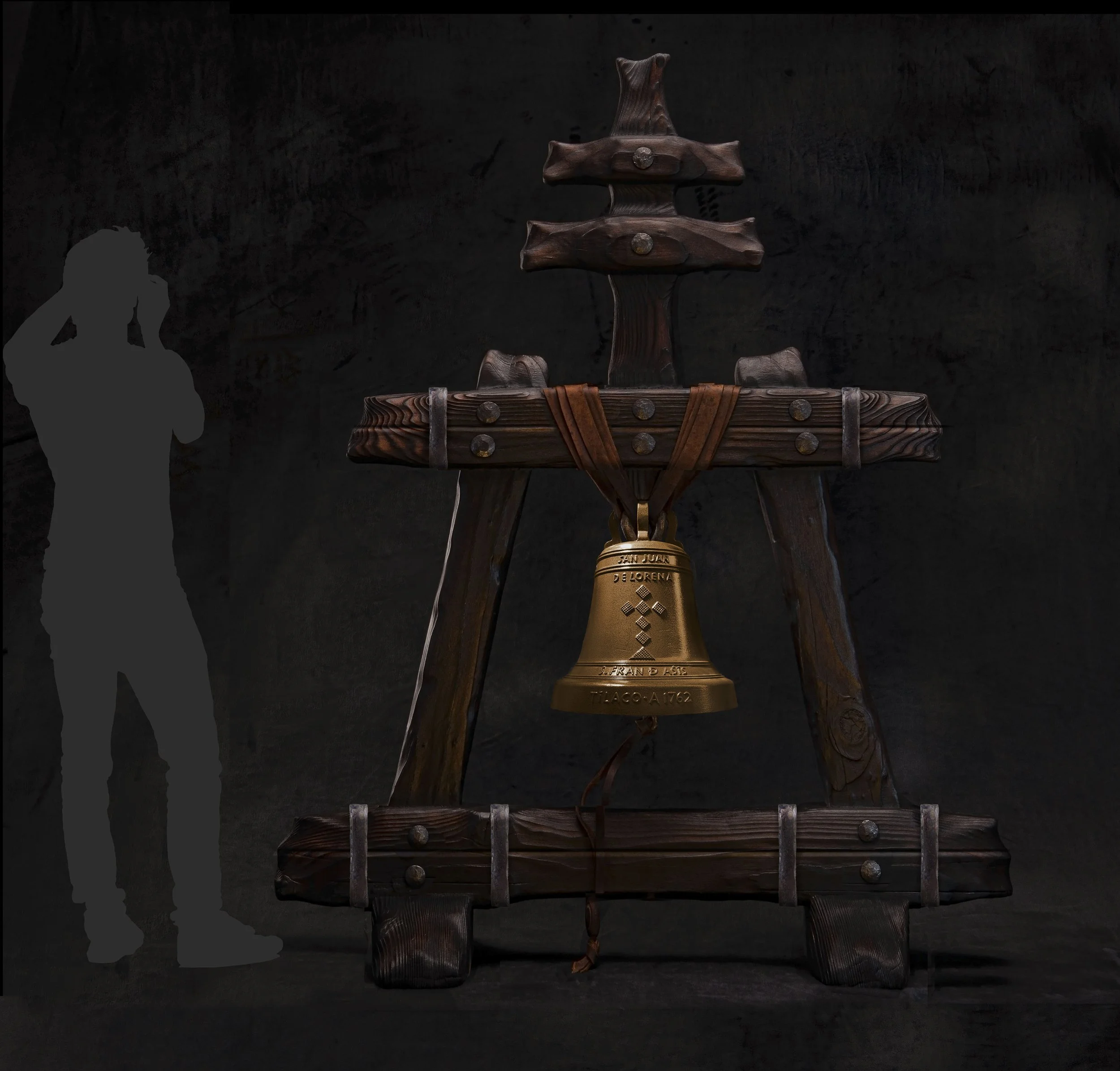 Riverside Raincross Bell Stands & Antique Mission Bells for sale ...