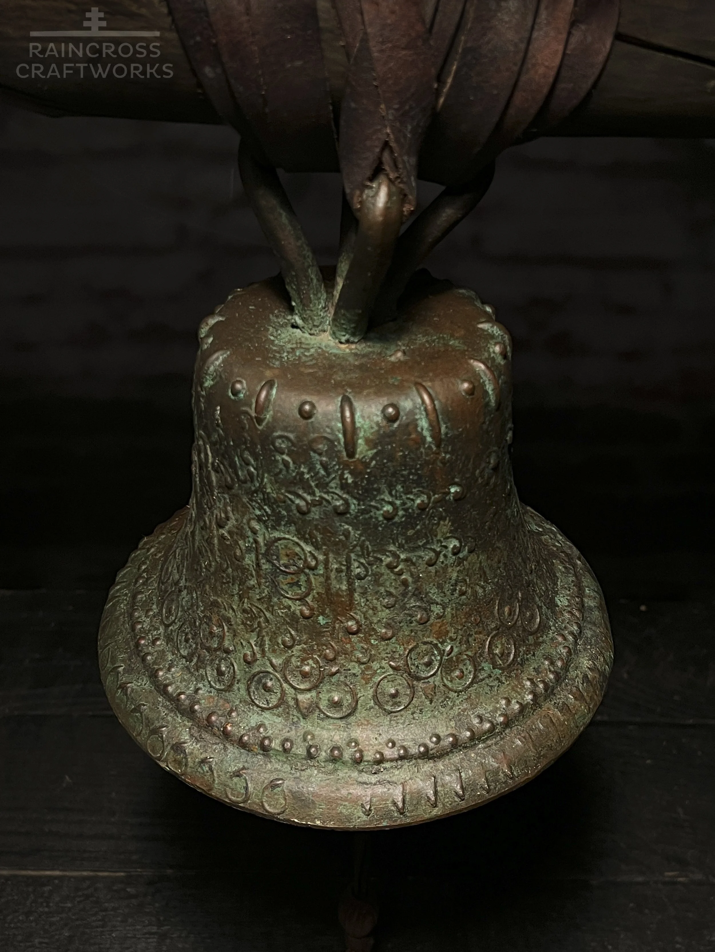 Antique raincross mission bells for sale. — California Mission Bells