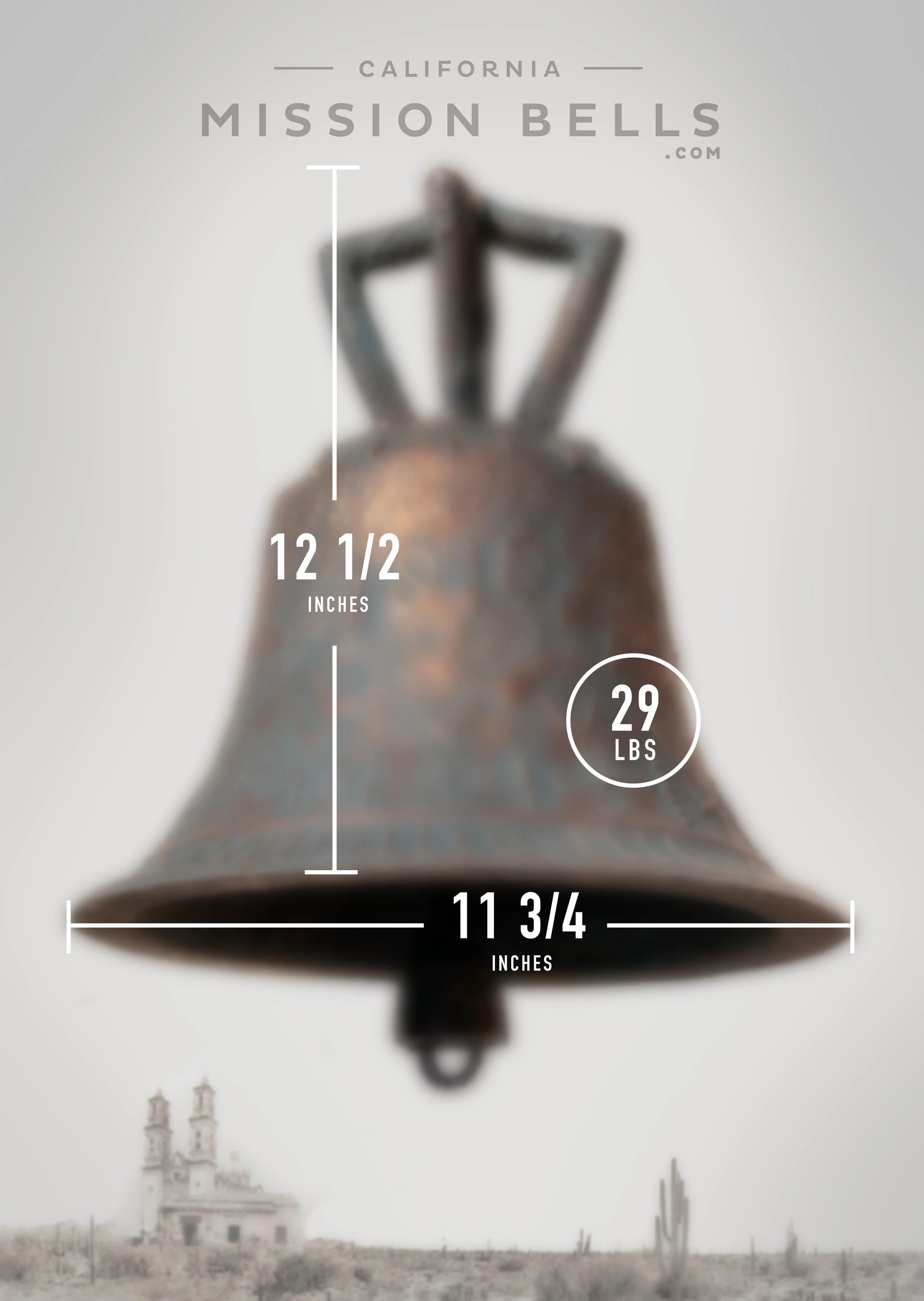 Antique and vintage mission bells for sale — California Mission Bells