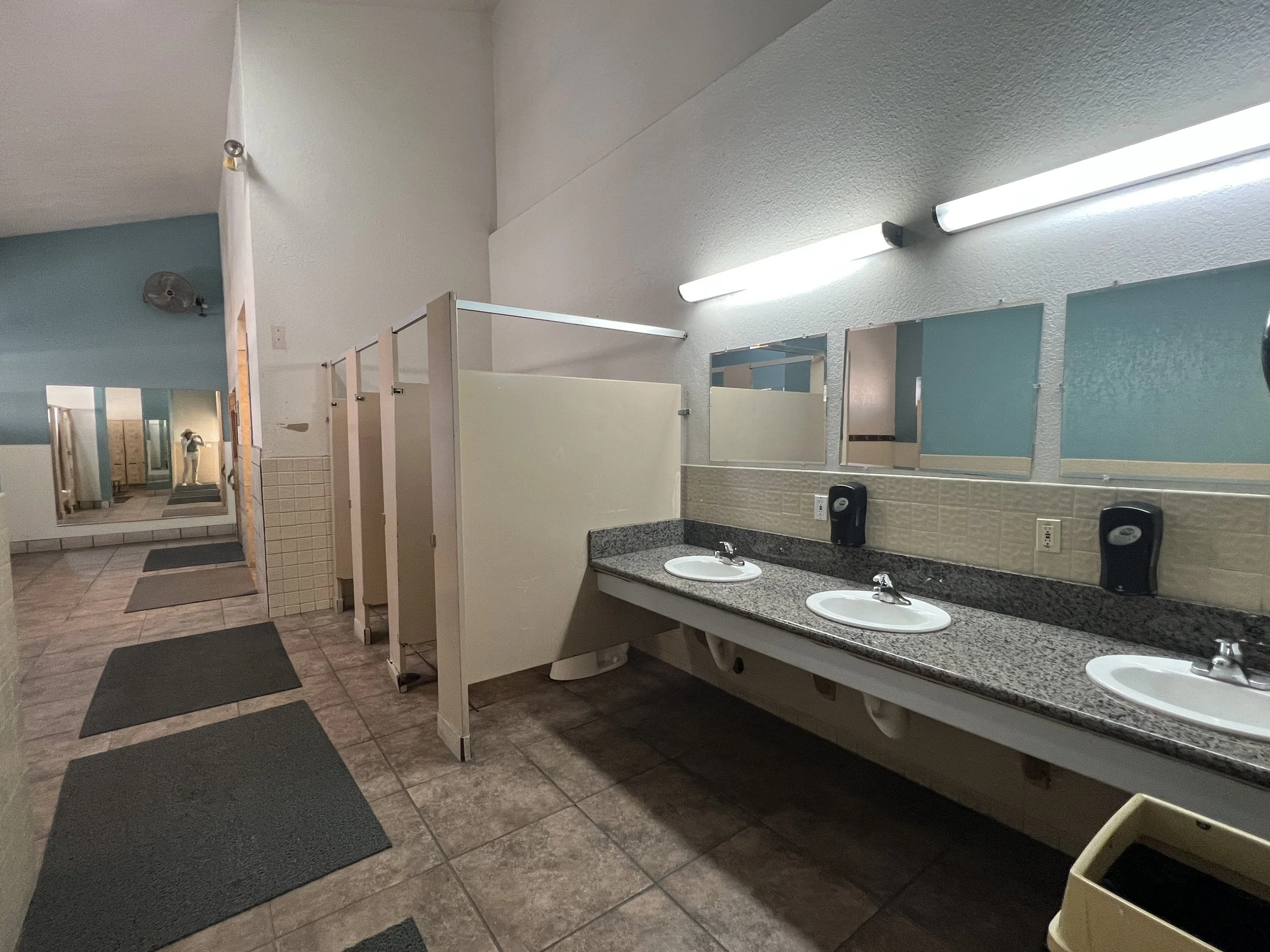 East Restroom Remodel — Sky Valley RV Resort | Greater Palm Springs, CA