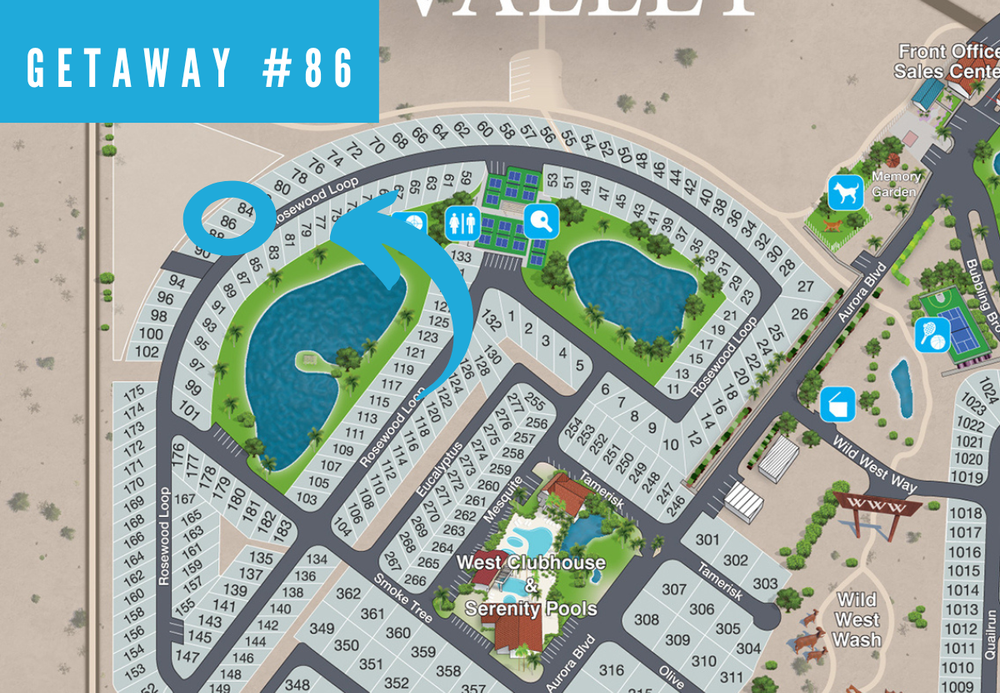 Site 86 — Sky Valley RV Resort | Greater Palm Springs, CA