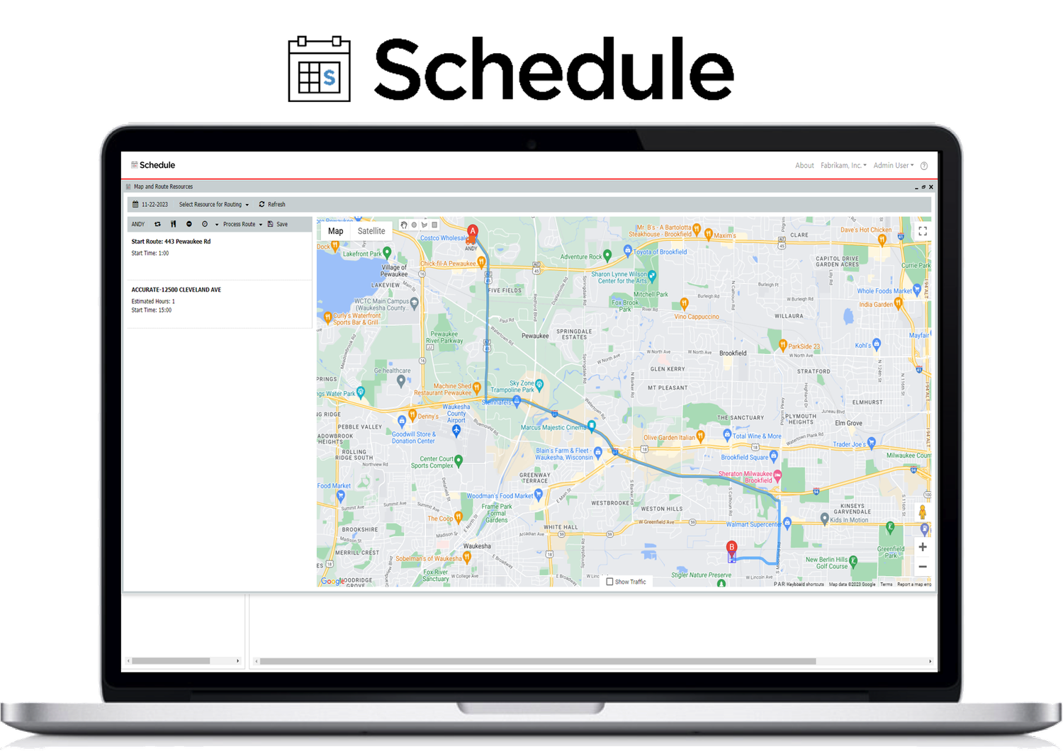 The only fleet telematics integrated into Signature Schedule ...