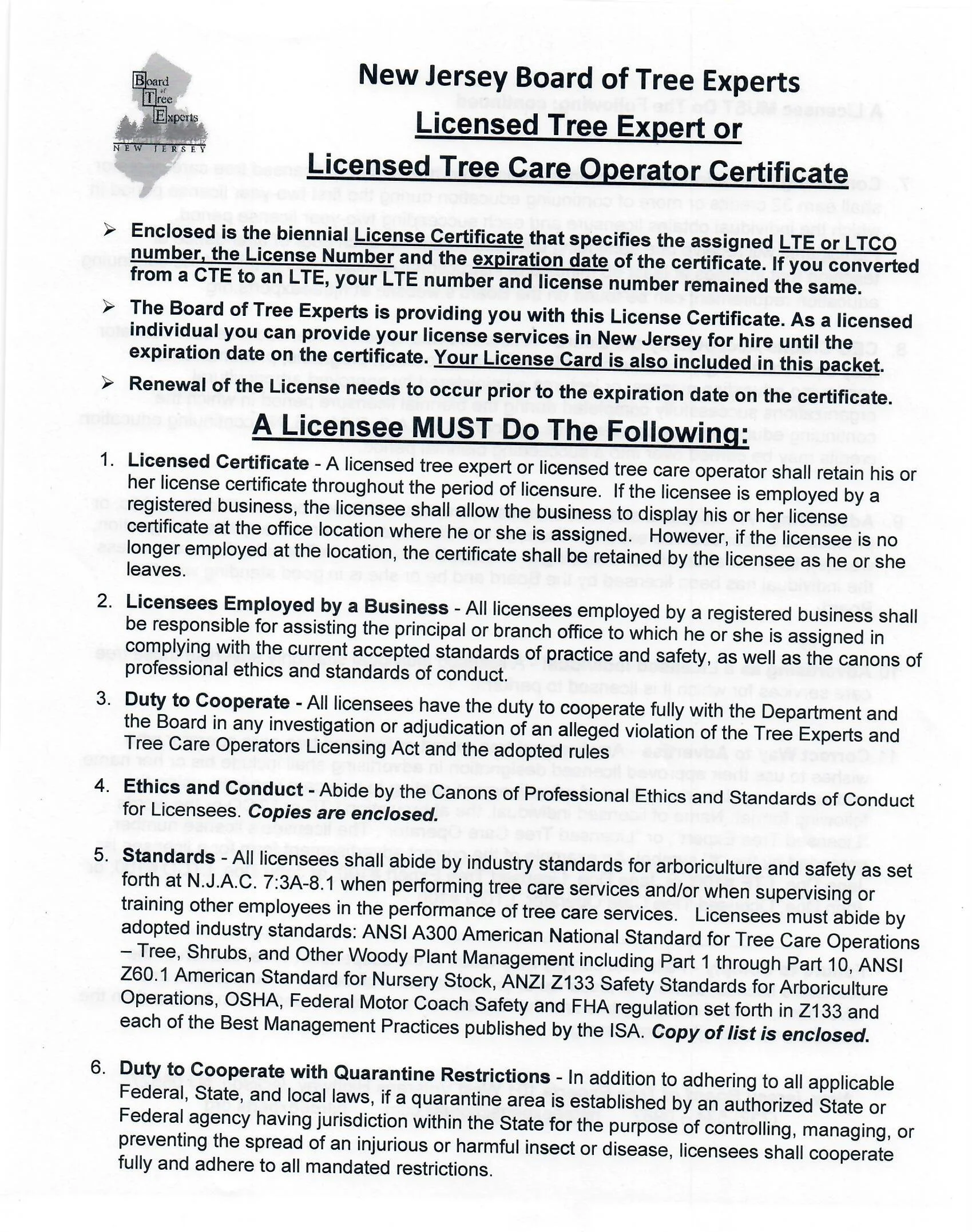 Paul renewed as a Licensed Tree Expert (LTE) for 2024-2025! — Tree ...