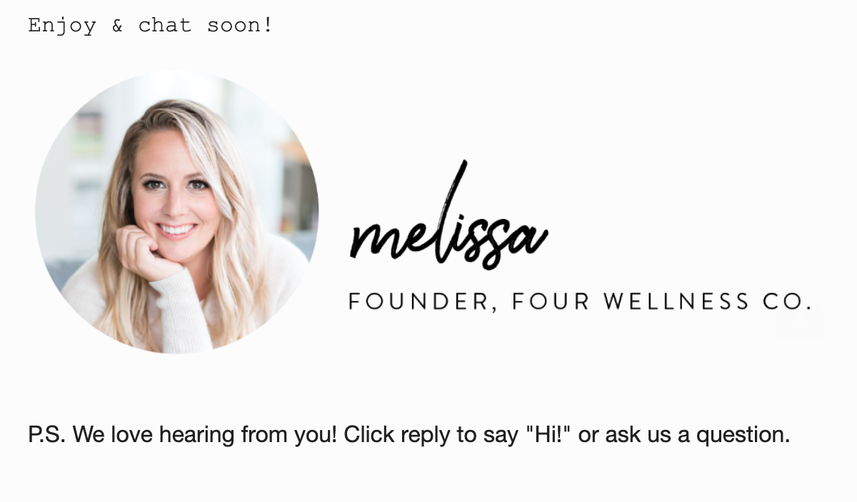 How to Craft the Perfect Wellness Newsletter As a Health Coach // Four ...