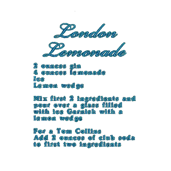 London Lemonade Recipe — Blue Bunny Hollow