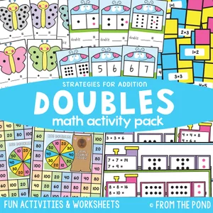 First Grade Math Packs — From the Pond