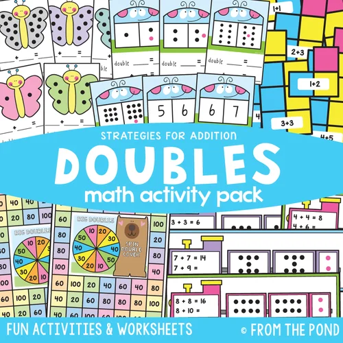 First Grade Math Packs — From the Pond