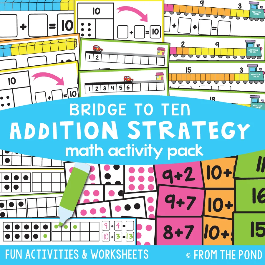 First Grade Math Packs — From the Pond