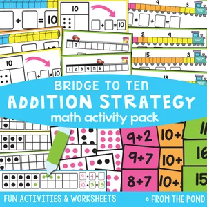 First Grade Math Packs — From the Pond