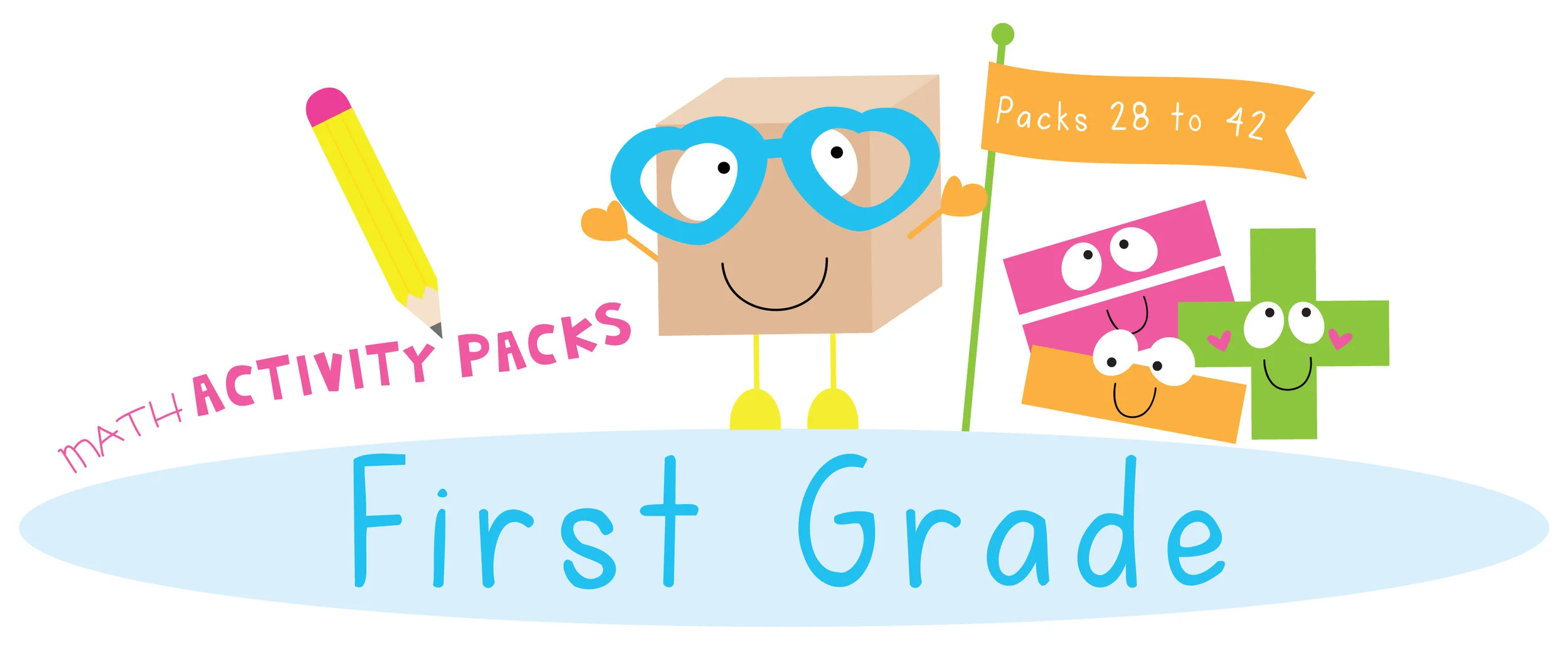 First Grade Math Packs — From the Pond