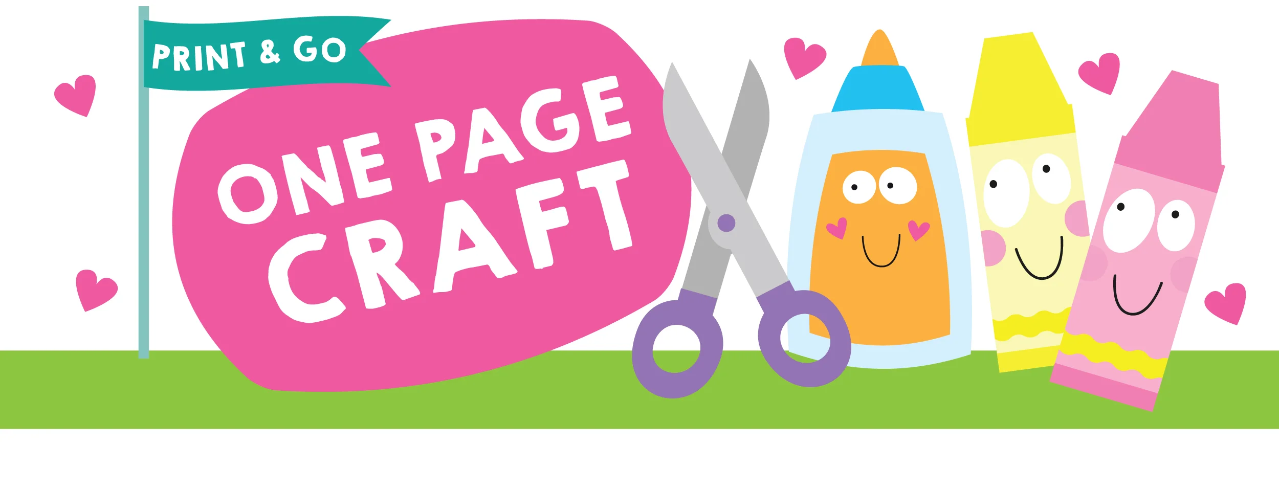 One Page Craft Packs — From the Pond