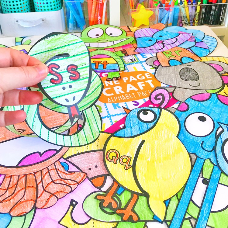 One Page Craft Packs — From the Pond