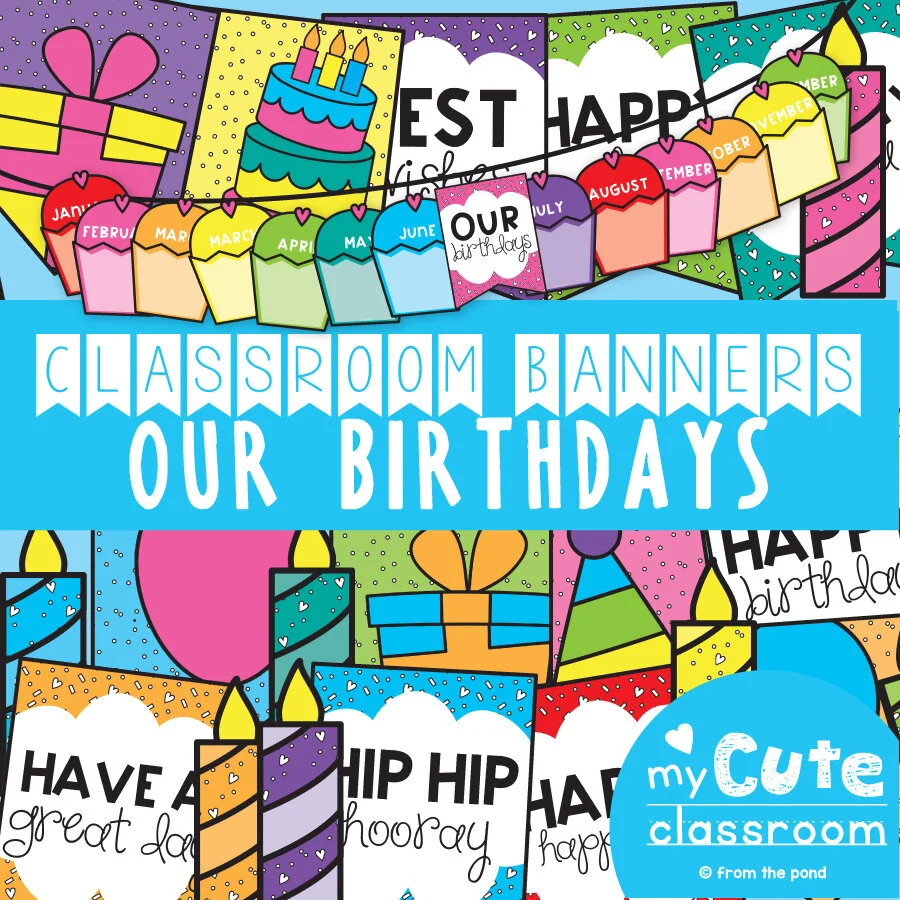 Classroom Banners — From the Pond
