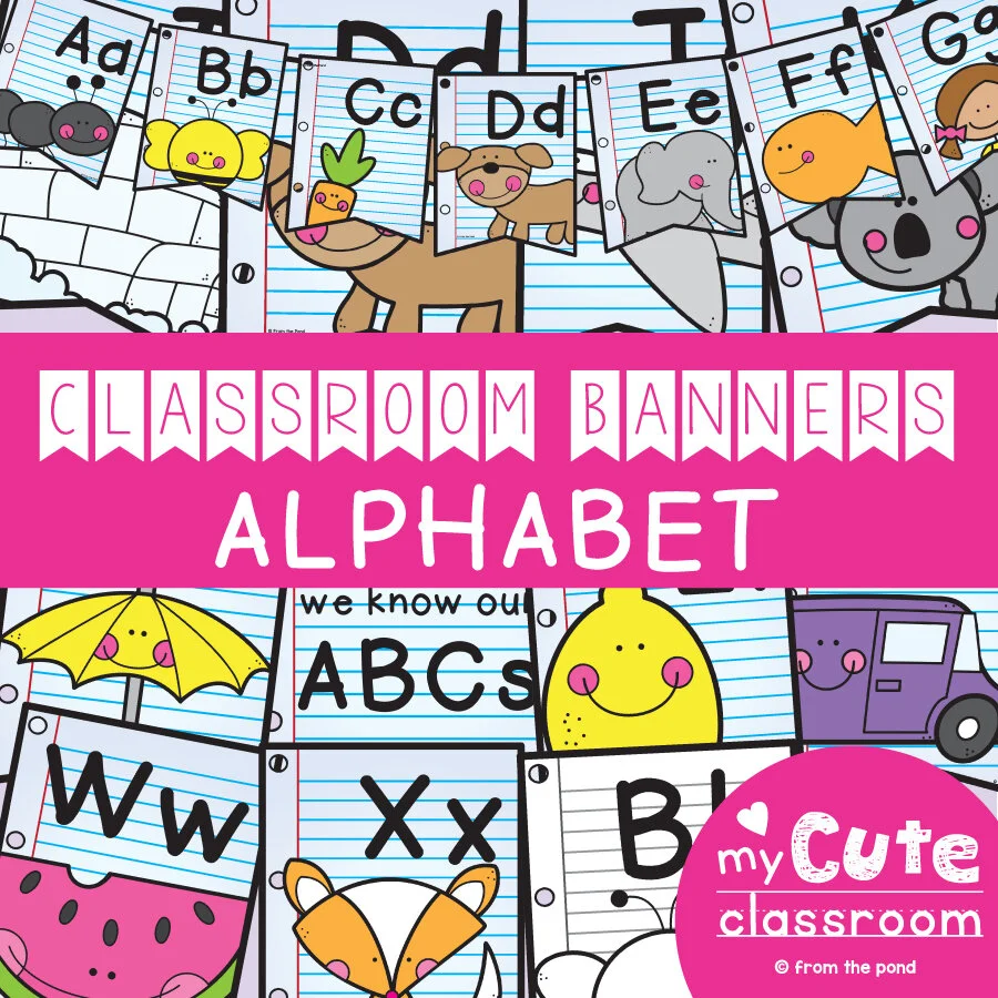 Classroom Banners — From the Pond