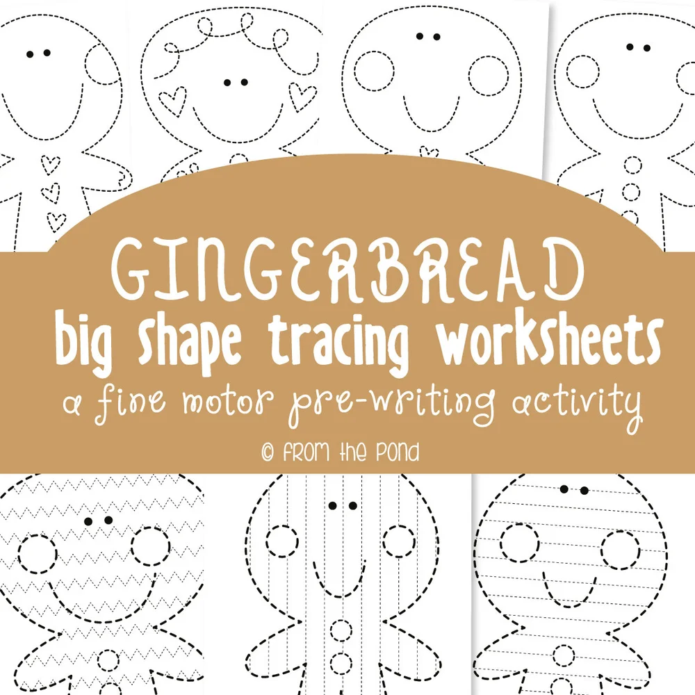 Tracing pages for kindergarten and preschool to help children develop ...
