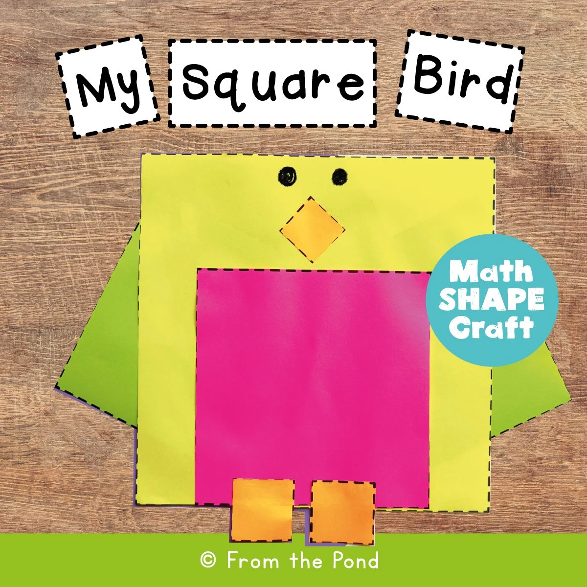 Shape Crafts From The Pond Shape Crafts From The Pond
