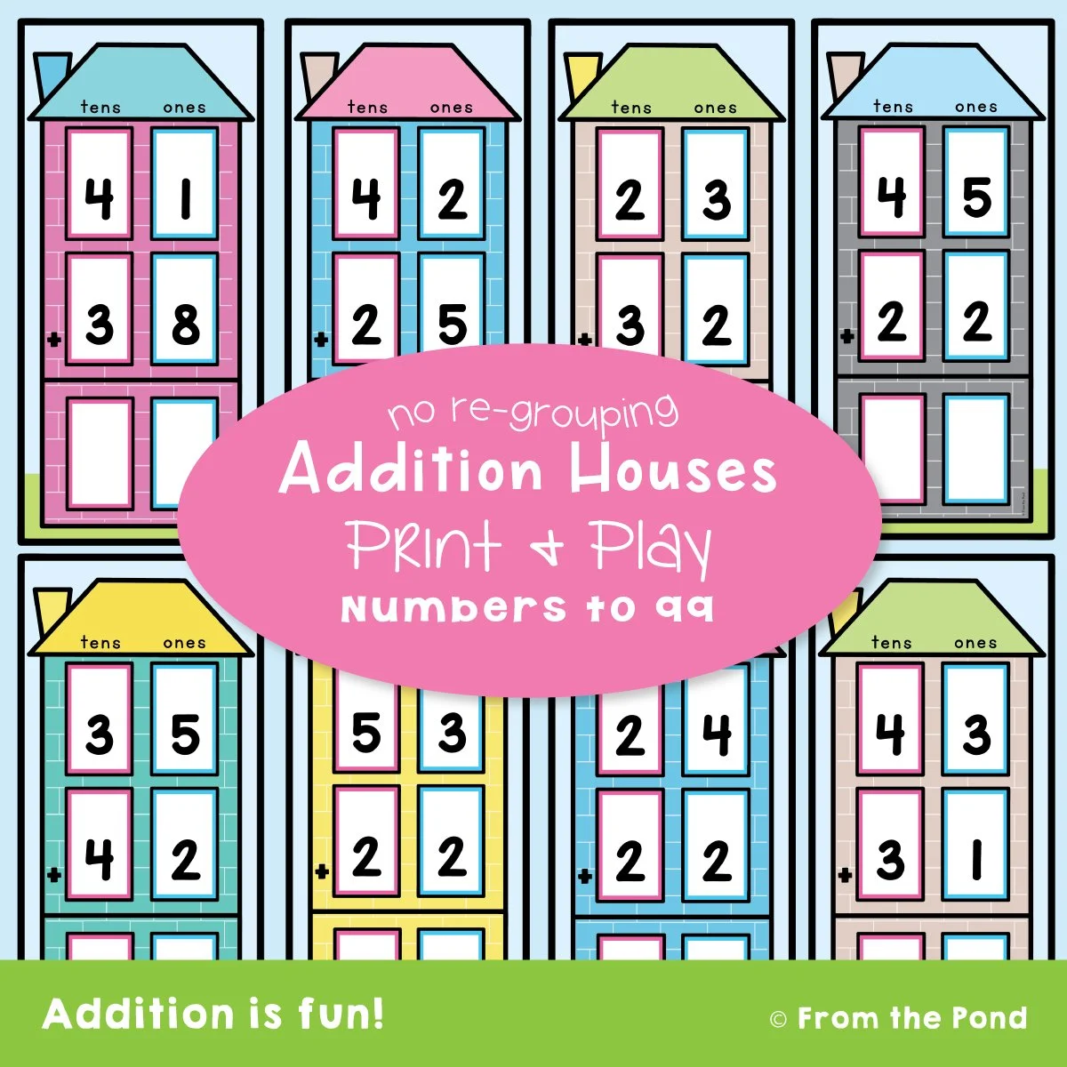 Addition Games And Activities For Kindergarten Math Centers And Groups