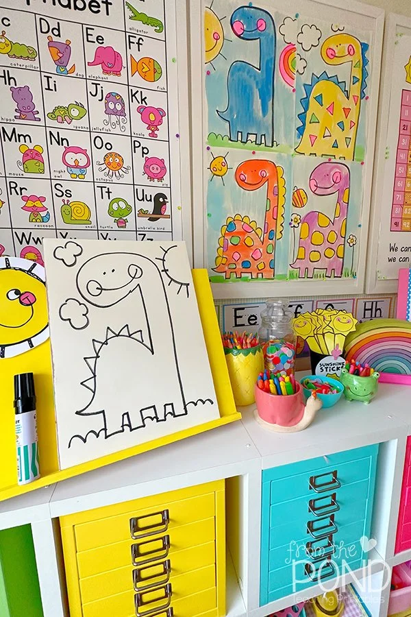 Directed drawing resources for kids — From the Pond