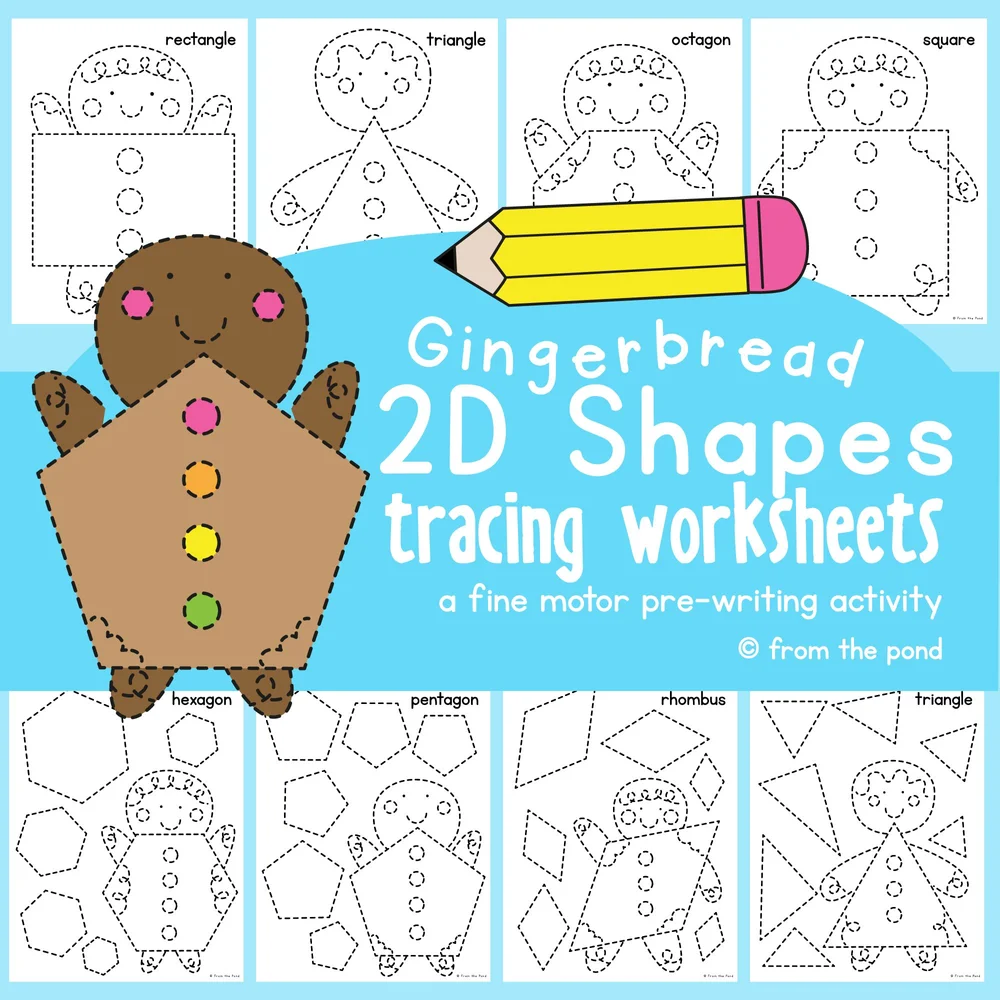Tracing pages for kindergarten and preschool to help children develop ...