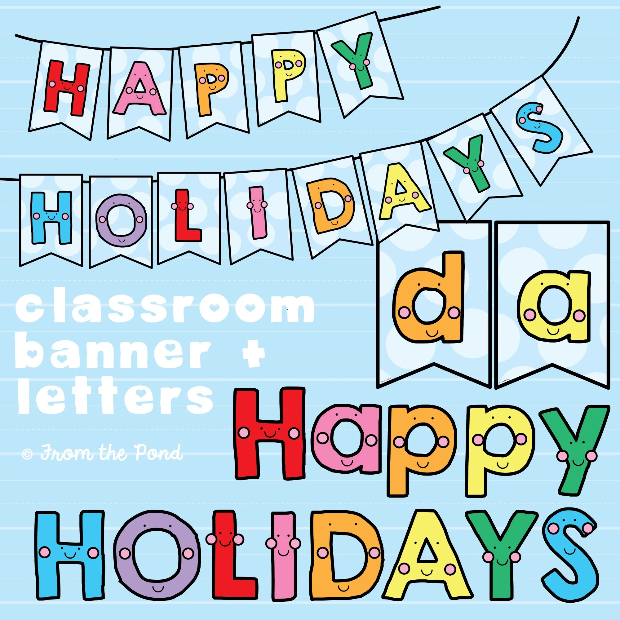 Classroom Banners — From the Pond