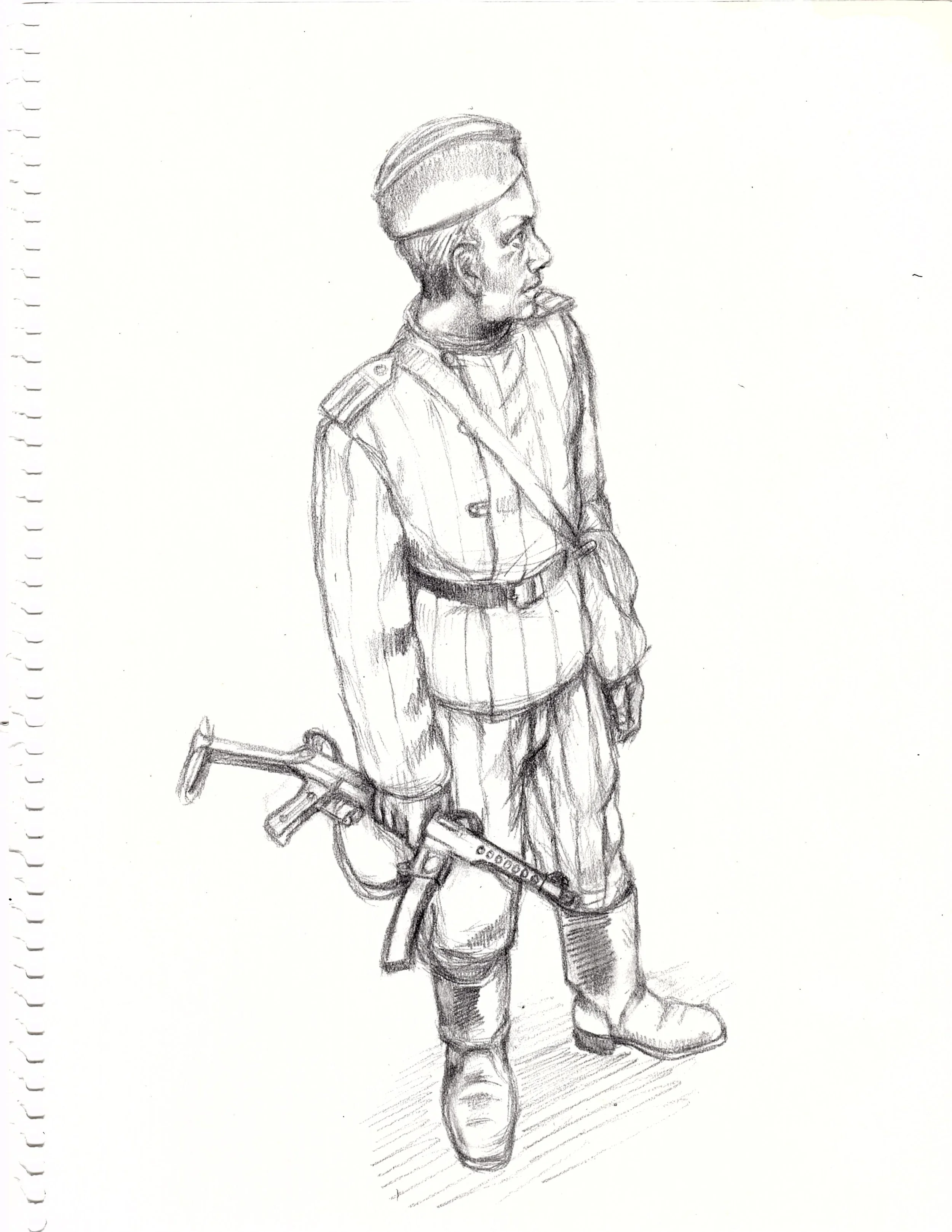 Drawing — Joe Tait. Art