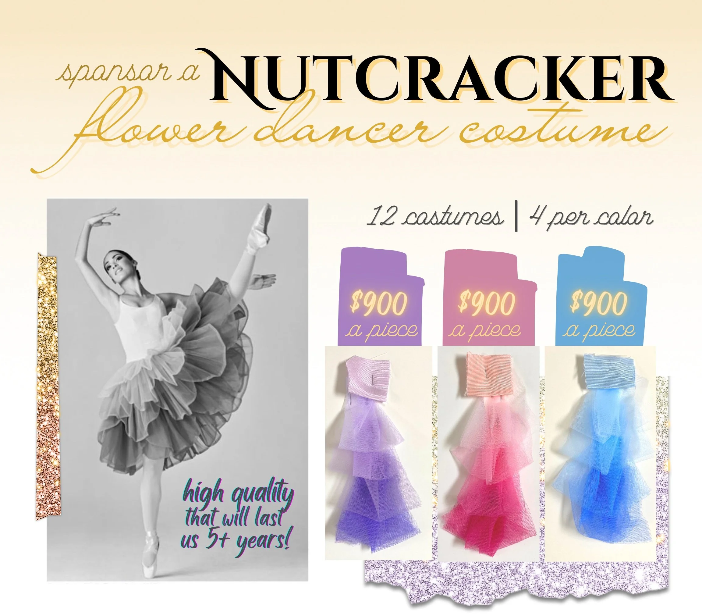 Nutcracker Costume Fundraiser — Dance Maker Academy