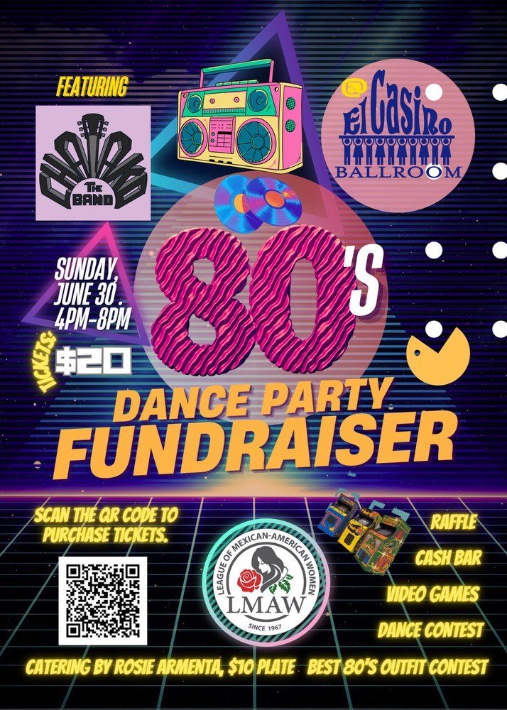 Fundraisers (80's Dance) — LMAW