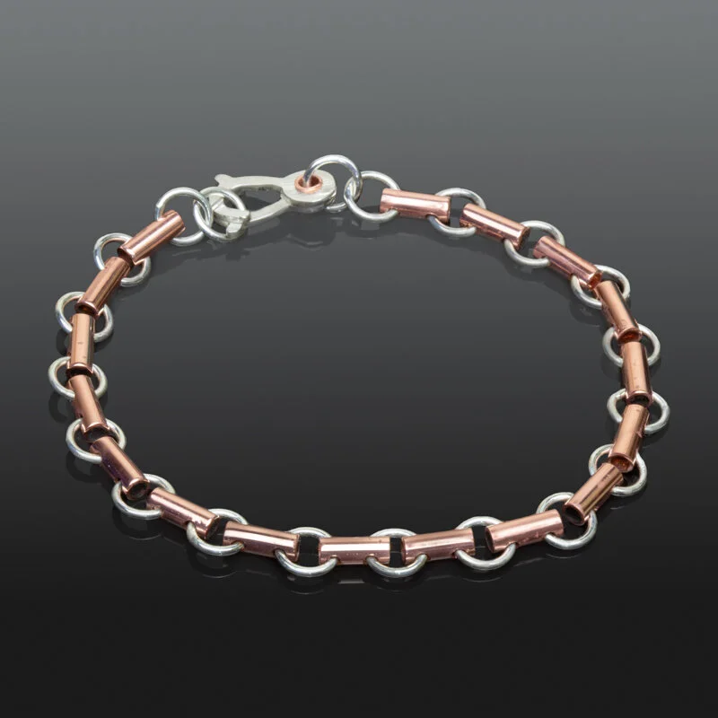 Tube Link Chain and Sister Clasp — Korte Jewelry Designs