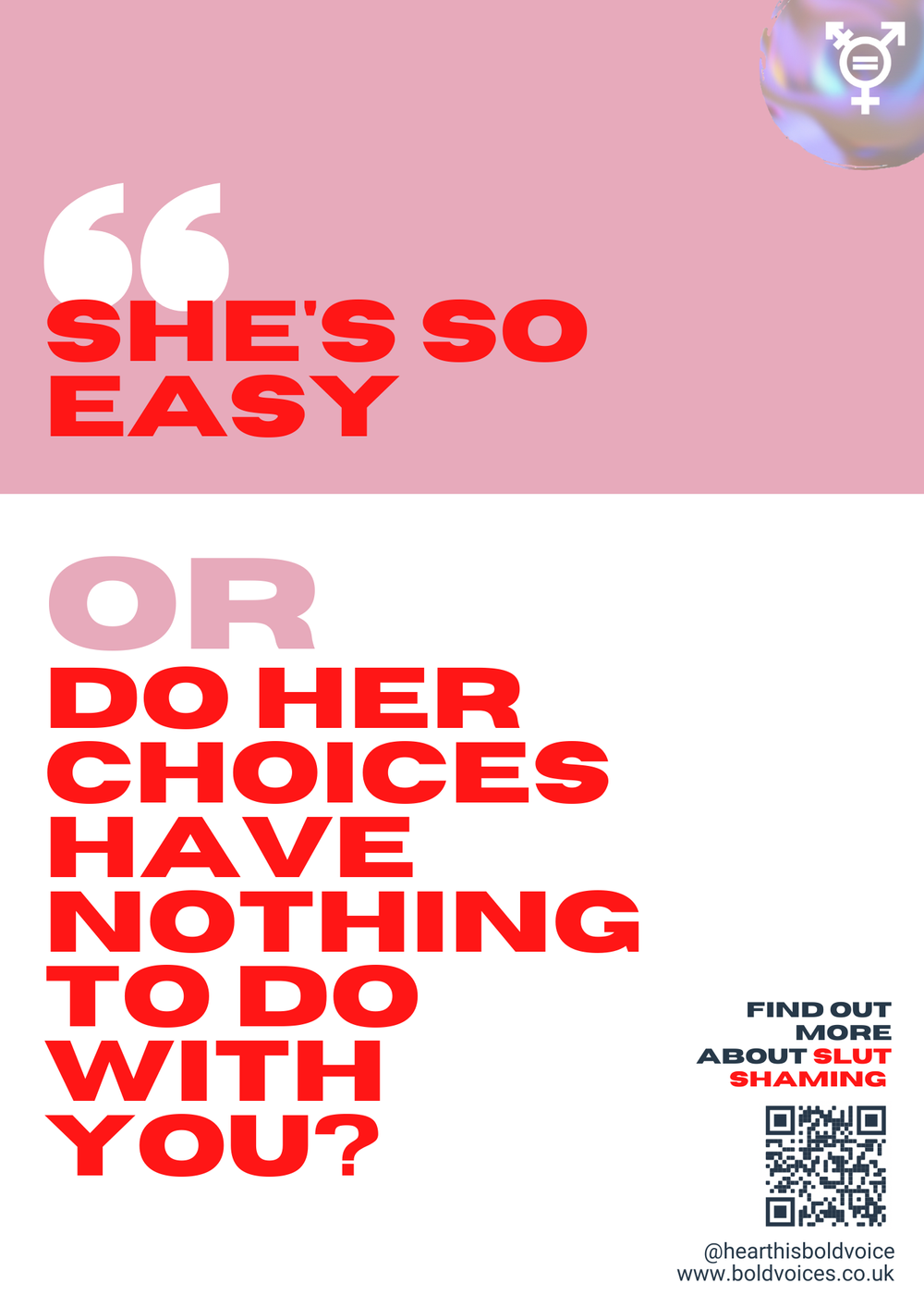 Posters — Bold Voices