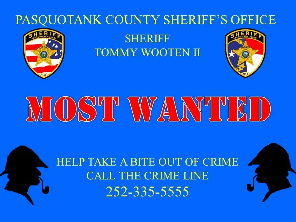 MostWanted — Pasquotank County North Carolina
