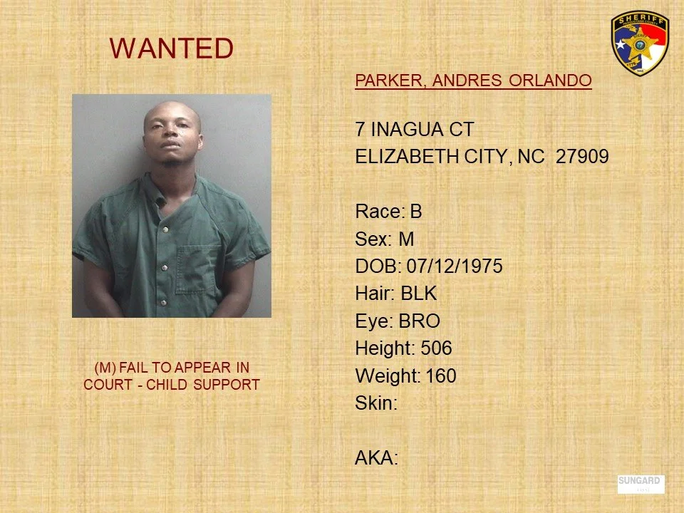 MostWanted — Pasquotank County North Carolina